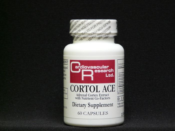 Ecological Formulas Cortol Ace (Adrenal Cortex) 60 Capsules – VitaHeals.com