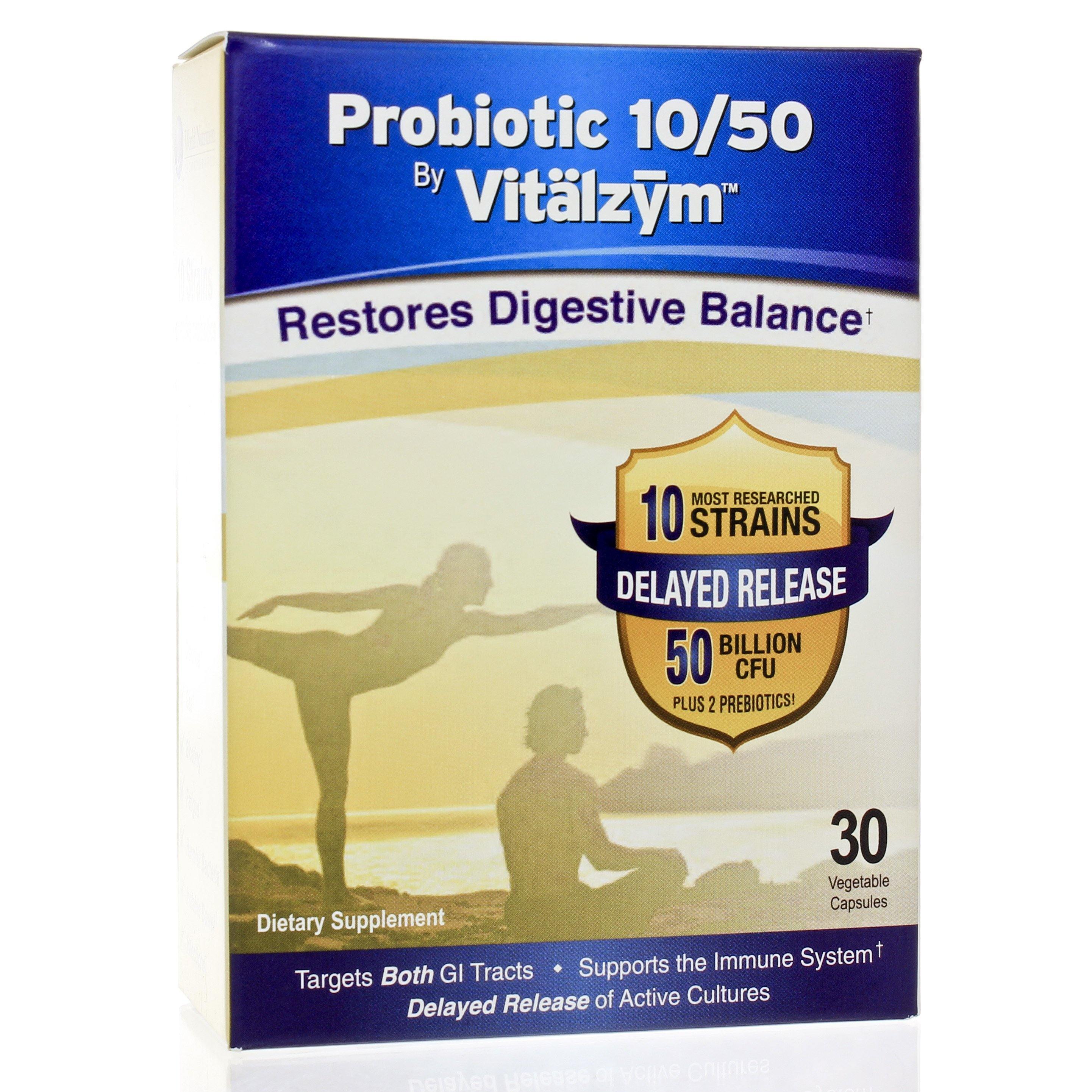 World Nutrition Probiotic 10/50 30 Capsules – ViTaHeals.com