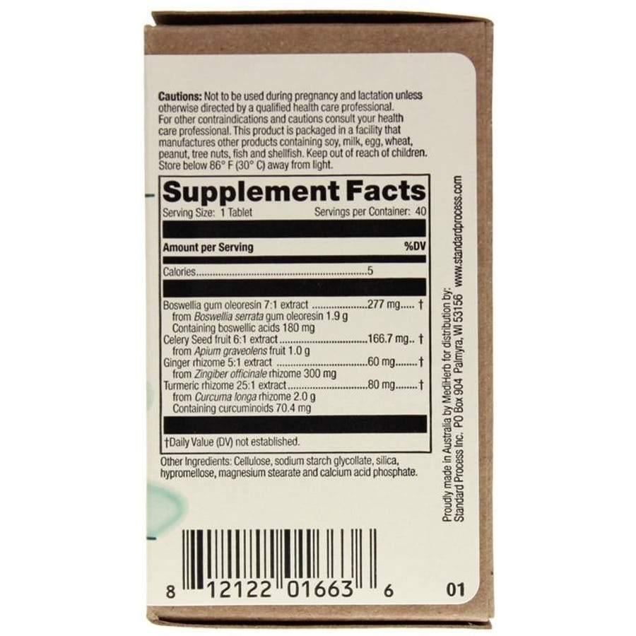 Standard Process Boswellia Complex 40 Tablets – ViTaHeals.com