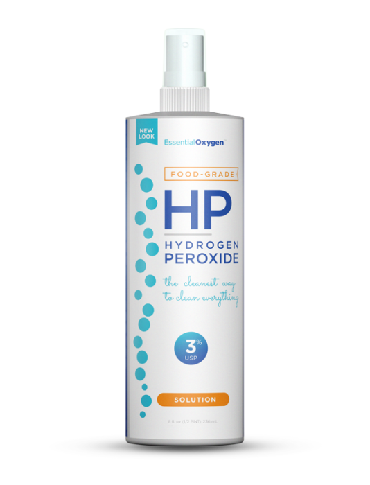 Essential Oxygen Food Grade Hydrogen Peroxide Spray 8oz – VitaHeals.com