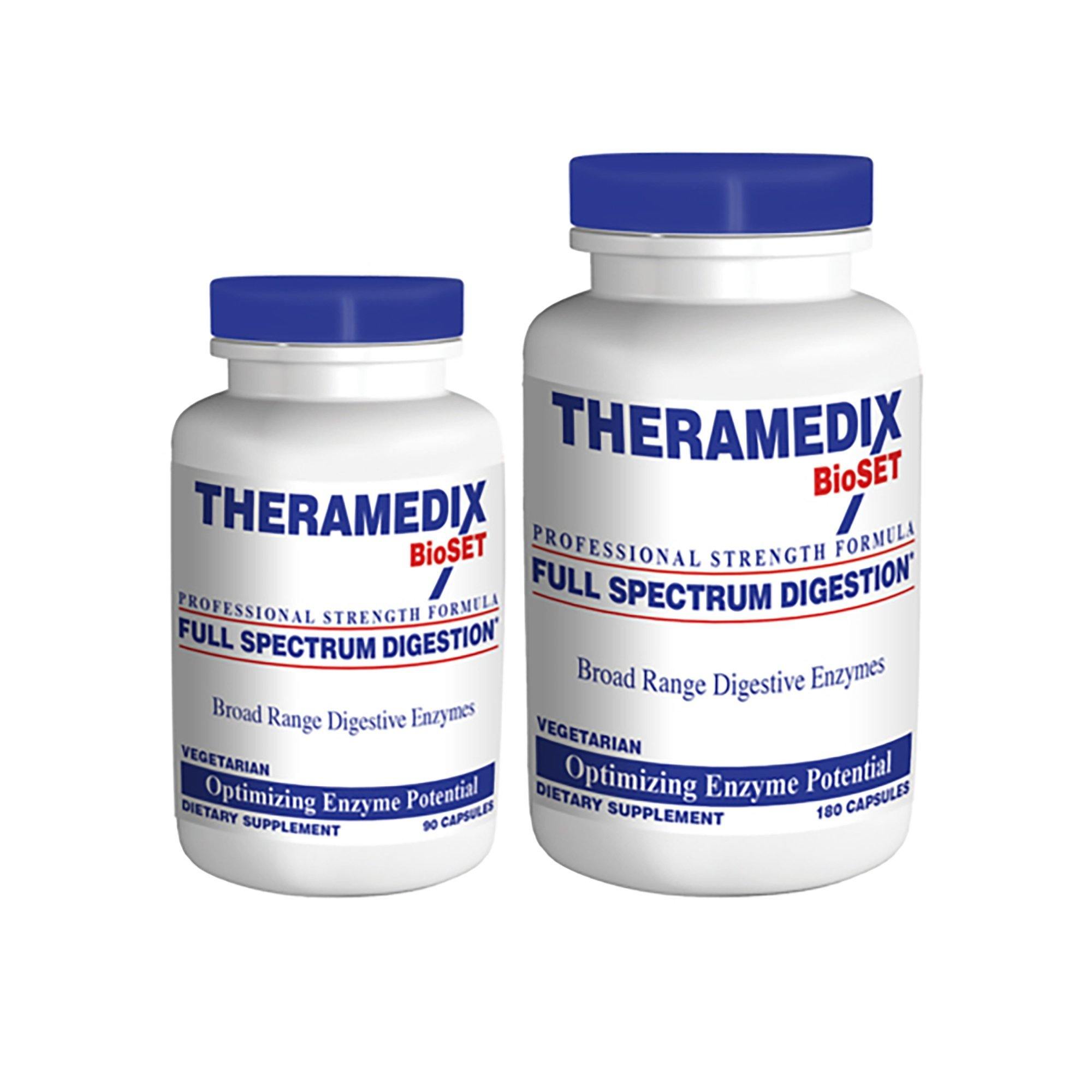 Theramedix BioSET Full Spectrum Digestion 180 Capsules – ViTaHeals.com