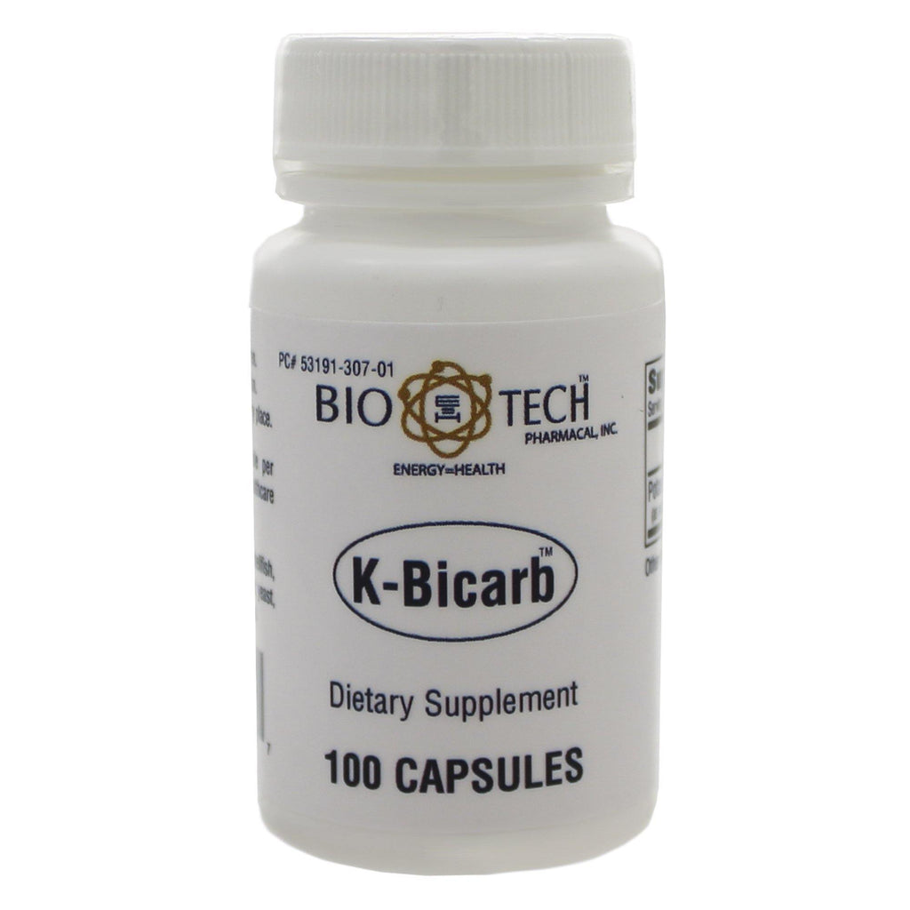 Bio-Tech K-Bicarb 100 Capsules – ViTaHeals.com