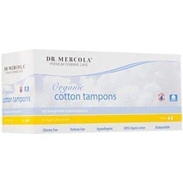 Dr. Mercola Organic Cotton Tampon Regular 16 Ct 3 Pack – ViTaHeals.com