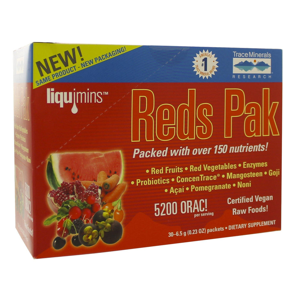 Trace Minerals Research Reds Pak 30 Pack – ViTaHeals.com