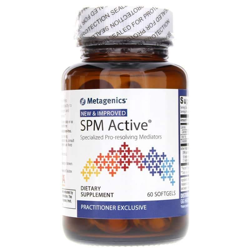 Metagenics Spm Active Specialized Pro-Resolving Mediators 60 Softgels ...