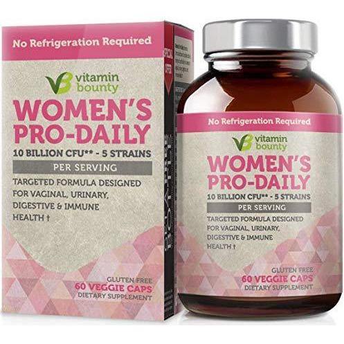 Vitamin Bounty Women’S Pro-Daily Probiotic 60 Caps Probioticdeals ...